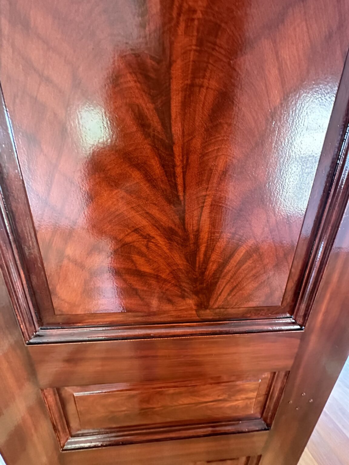 Middleburg, VA Faux Mahogany doors - Ronald Layman Studios