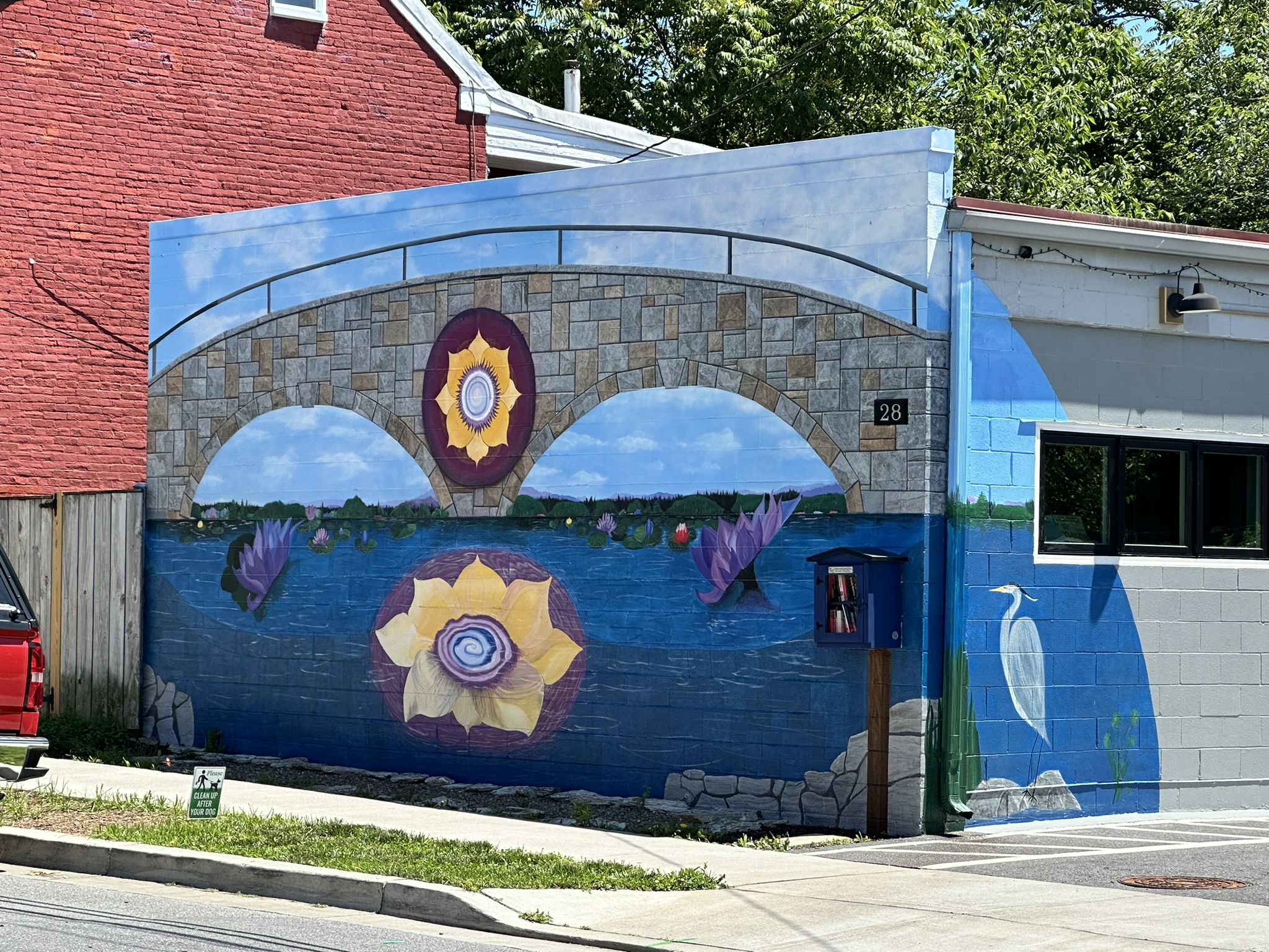 Freindship Bridge Mural – Ronald Layman Studios