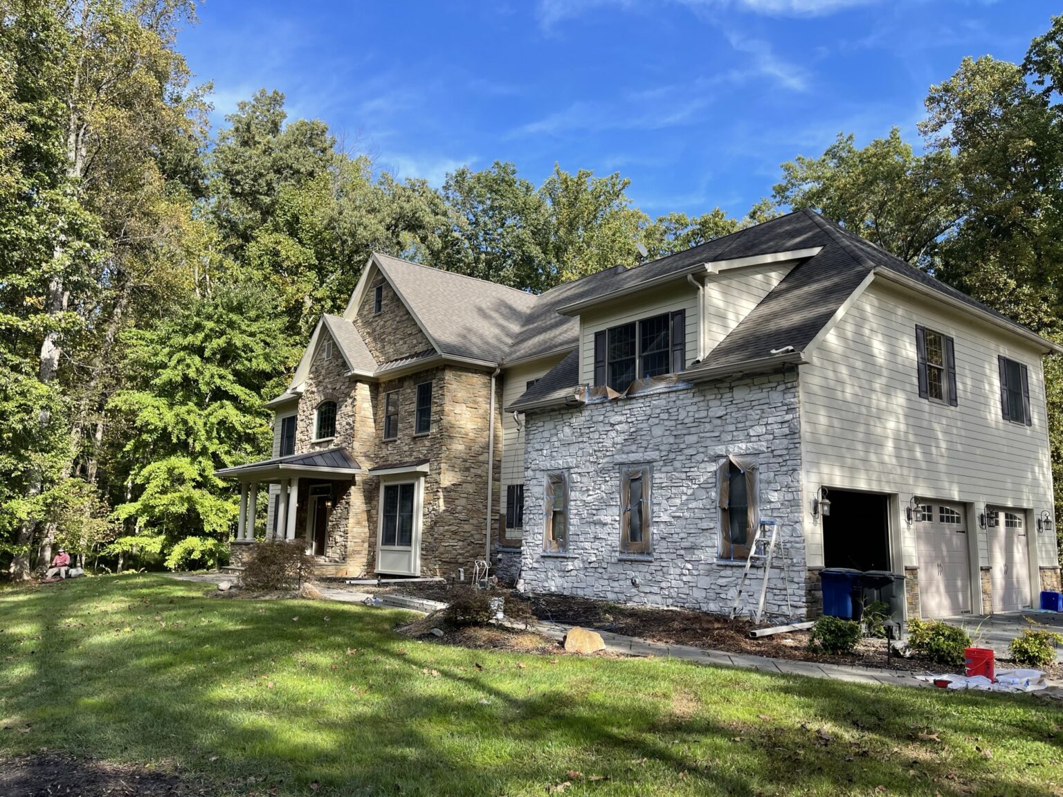 Lime wash stone - Ronald Layman Studios